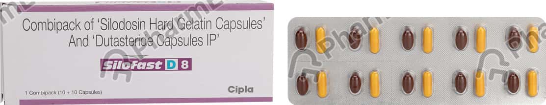 Silofast D 8mg Strip Of 20 Combipack Capsules: Uses, Side Effects ...