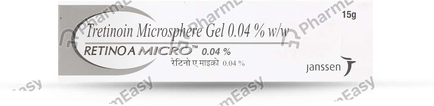 Retino A 0.04 % Gel (15): Uses, Side Effects, Price & Dosage | PharmEasy