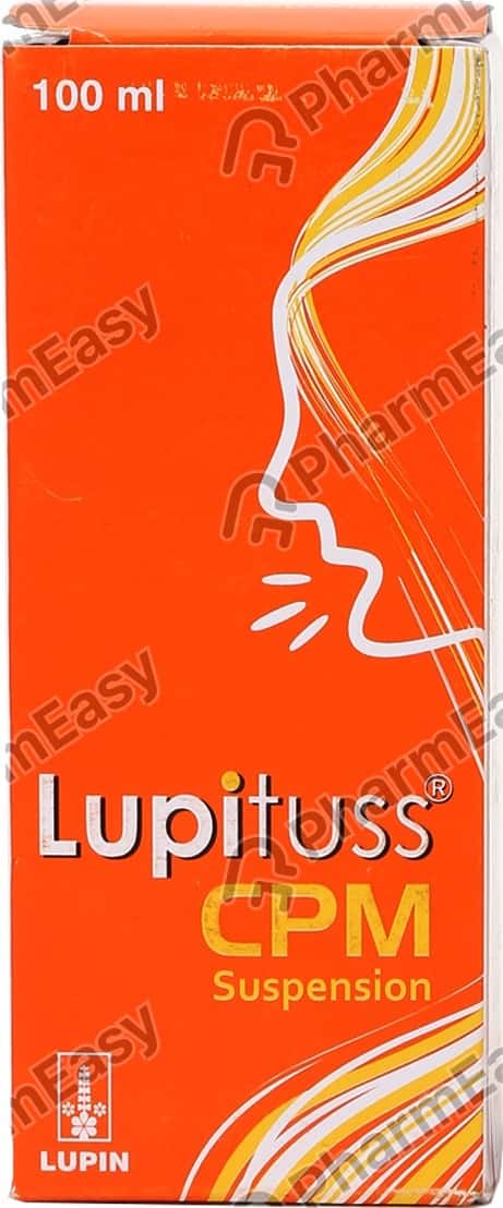 Lupituss Cpm Bottle Of 100ml Suspension: Uses, Side Effects, Price ...