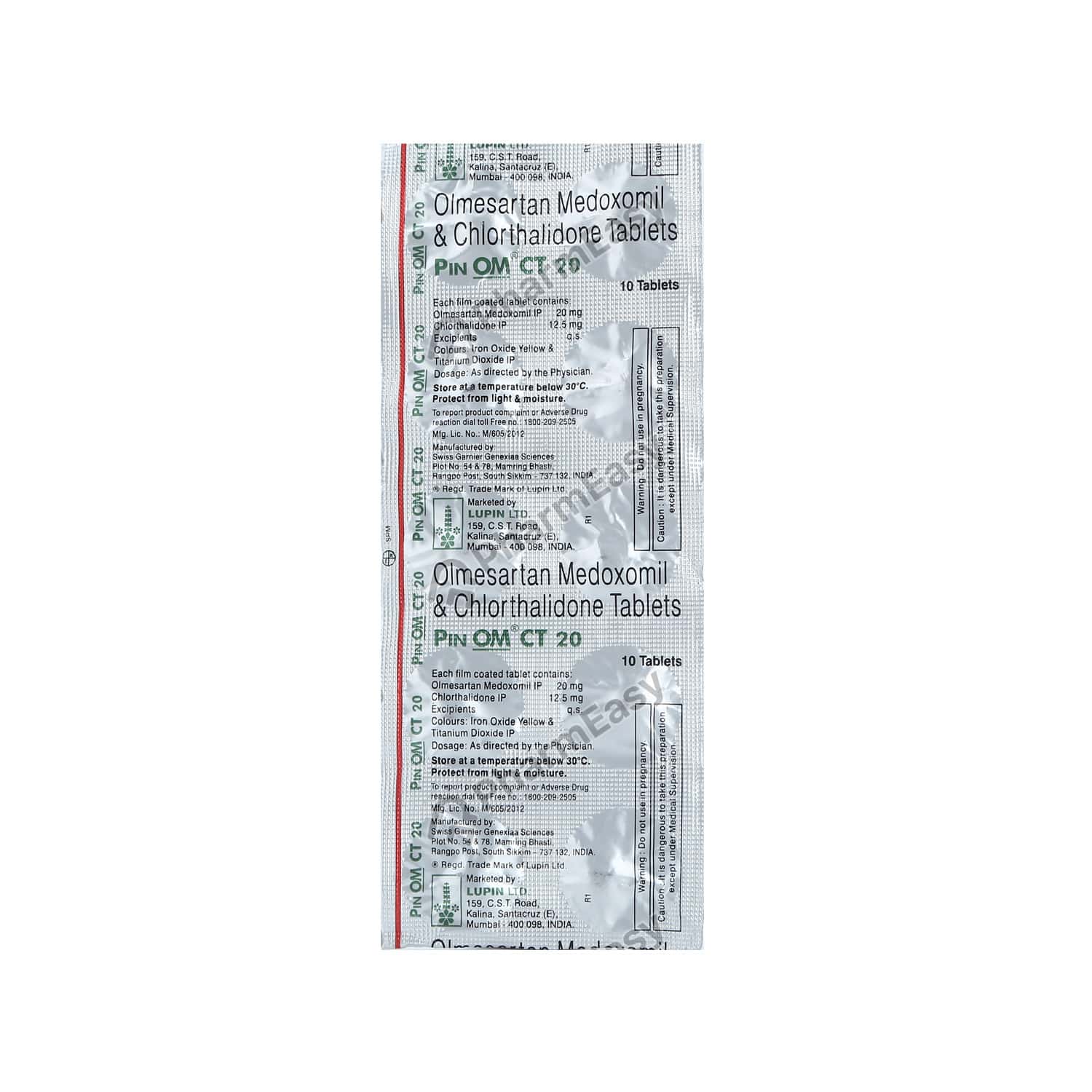 Buy Pinom Ct 20mg Tablet Online at Flat 18% OFF* | PharmEasy