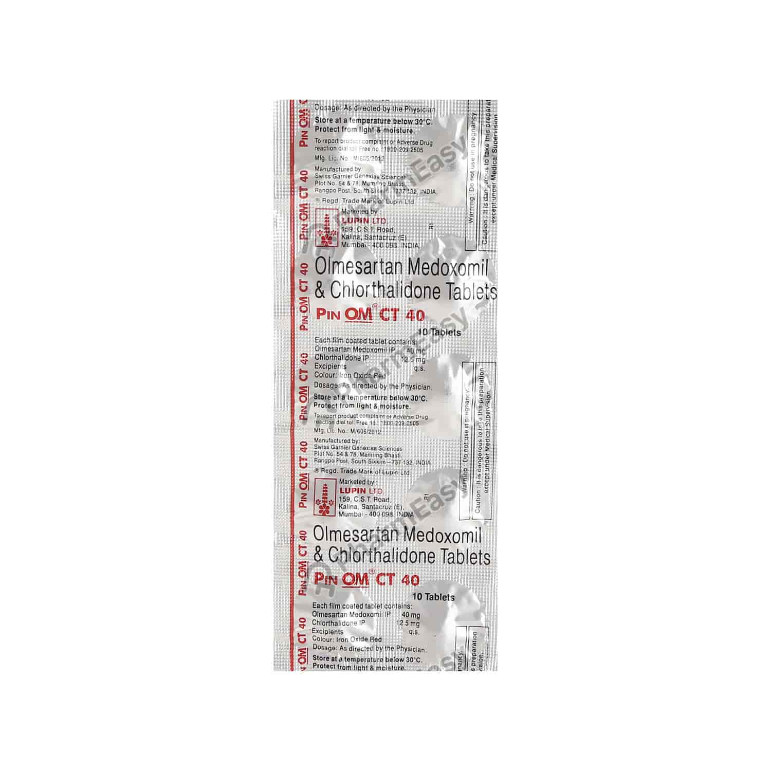 Buy Pinom Ct 40mg Strip Of 10 Tablets Online at Flat 18% OFF* | PharmEasy