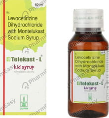 Telekast-L Kid Syrup: Uses, Side-effects, Price, Dosage & More Info ...