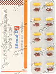 Silodal D 8mg Strip Of 20 Combikit Capsules: Uses, Side Effects, Price ...