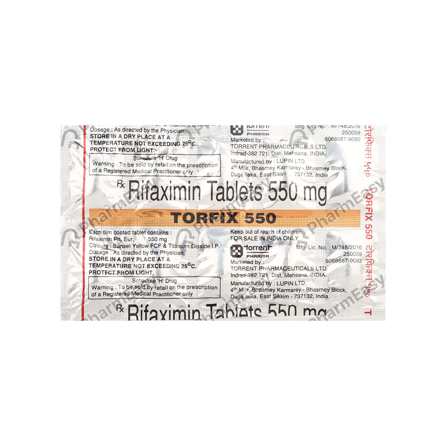 Buy Torfix 550 MG Tablet (10) Online at Flat 18% OFF* | PharmEasy