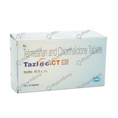 Tazloc Ct 40/6.25 Tab 10'S - Uses, Side Effects, Dosage, Composition ...