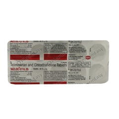 Tazloc Ct 40/6.25 Tab 10'S - Uses, Side Effects, Dosage, Composition ...