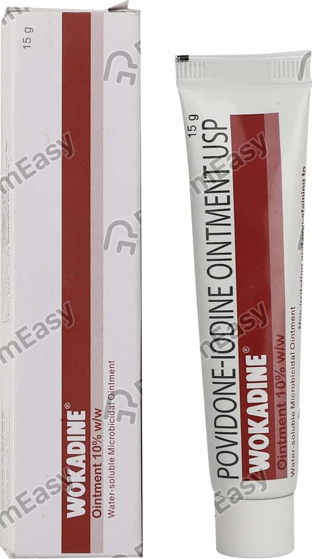 Buy WOKADINE 10% OINT 15GM Online & Get Upto 60% OFF at PharmEasy