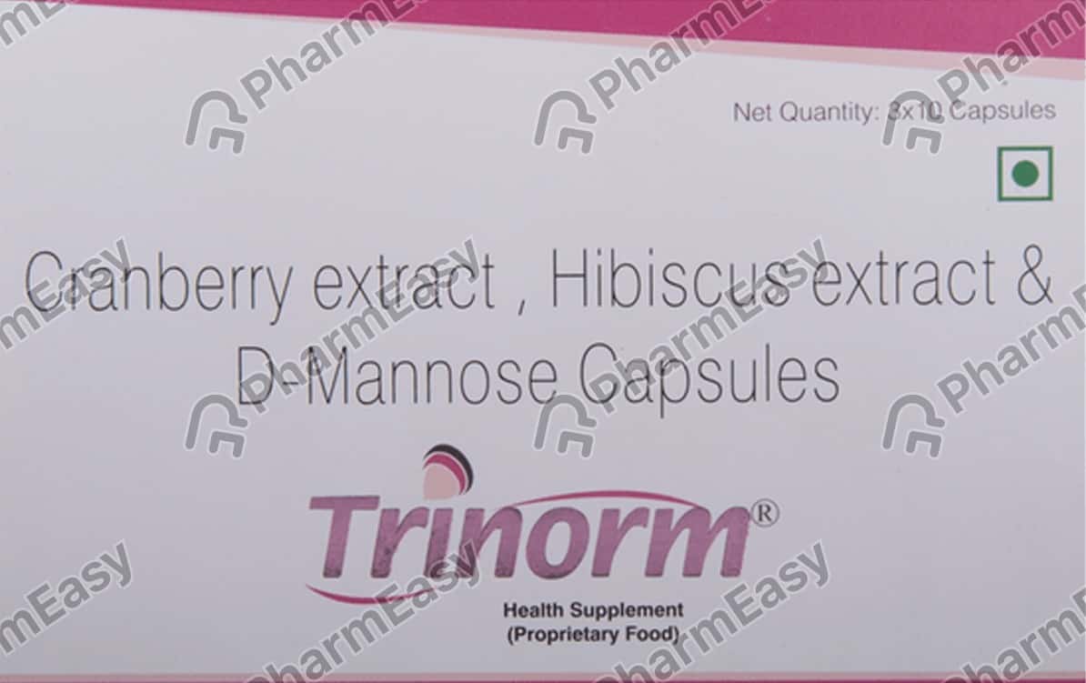 Buy Trinorm Strip Of 10 Capsules Online at Flat 15% OFF | PharmEasy