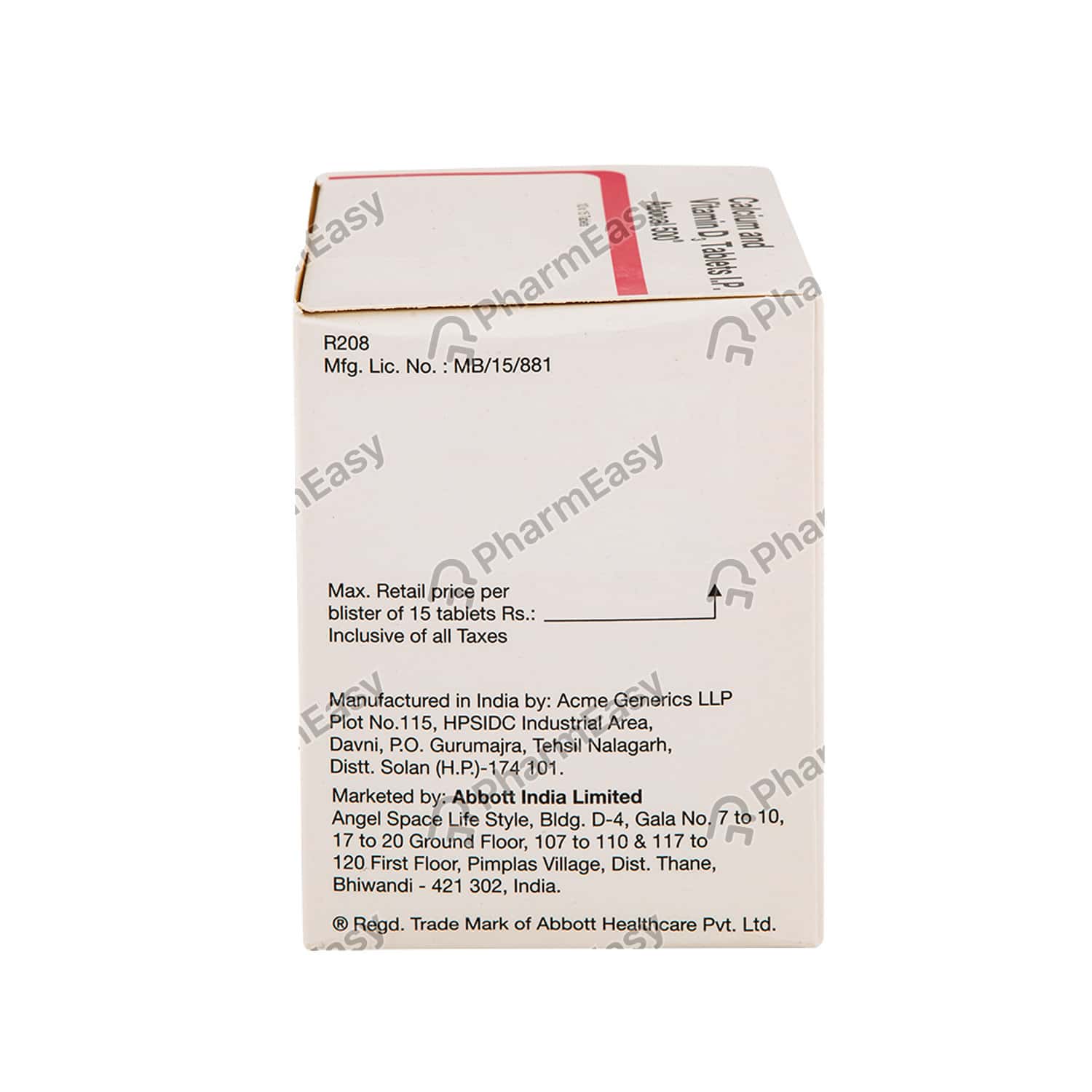 Abocal 500mg Tablet - Uses, Side Effects, Dosage, Composition & Price ...