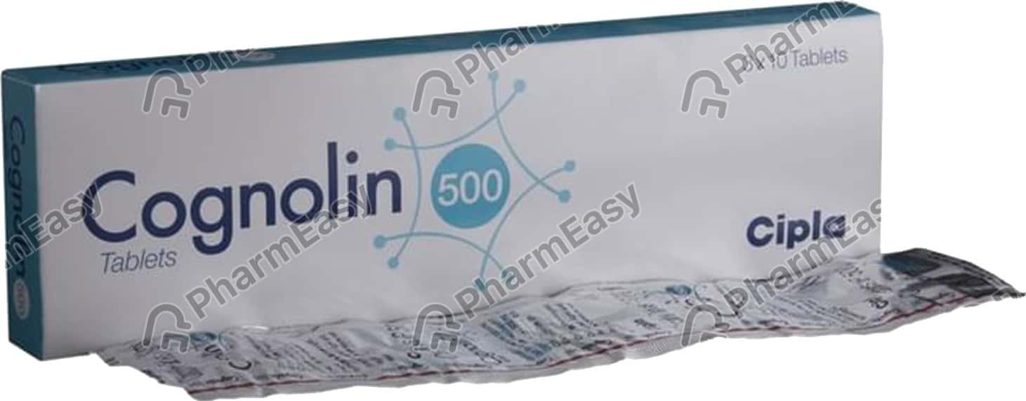 Cognolin 500 MG Tablet (10): Uses, Side Effects, Price & Dosage | PharmEasy