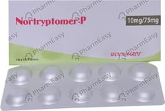 Nortryptomer P Strip Of 10 Tablets: Uses, Side Effects, Price & Dosage ...