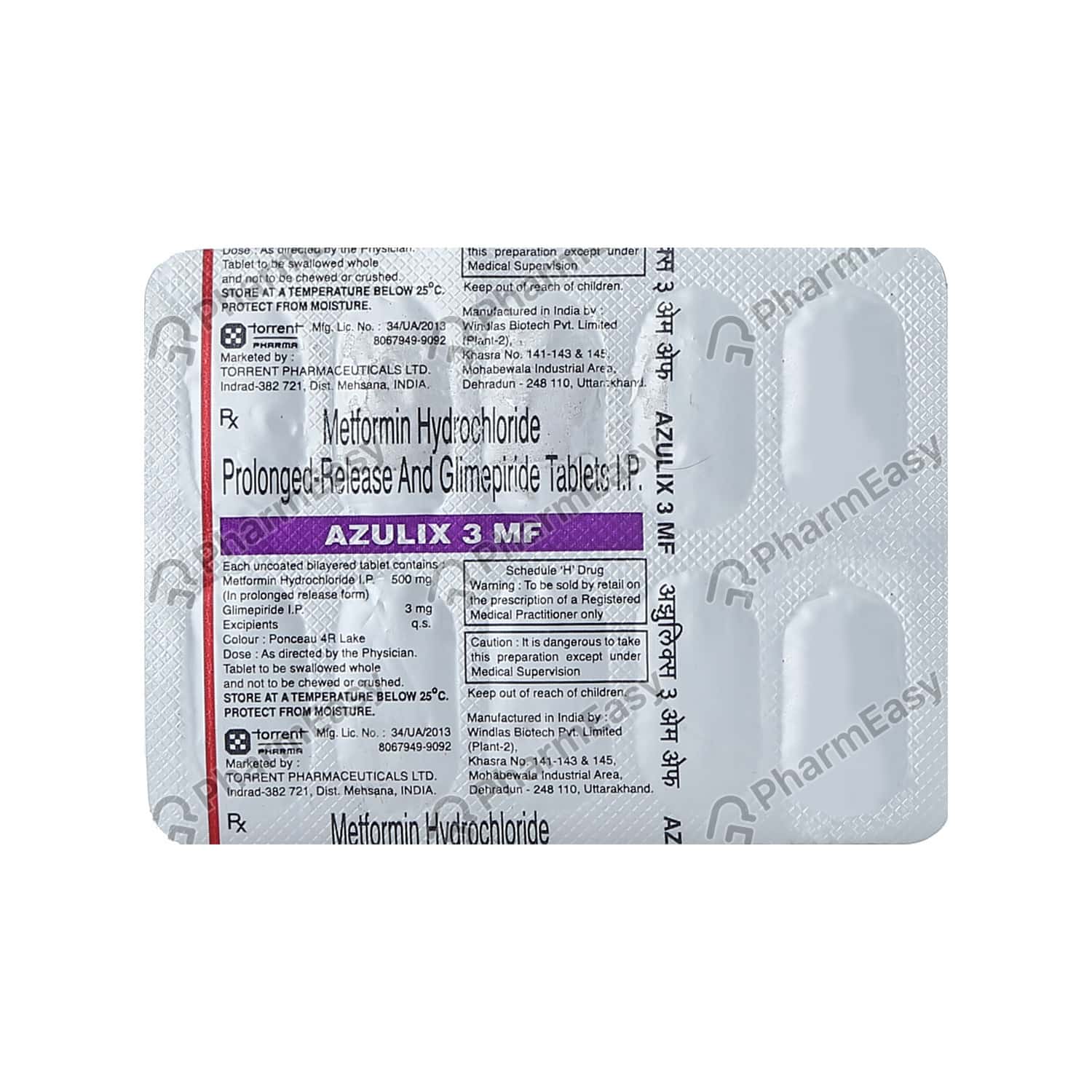 Azulix Mf Tablet (10) - Uses, Side Effects, Dosage, Composition & Price ...