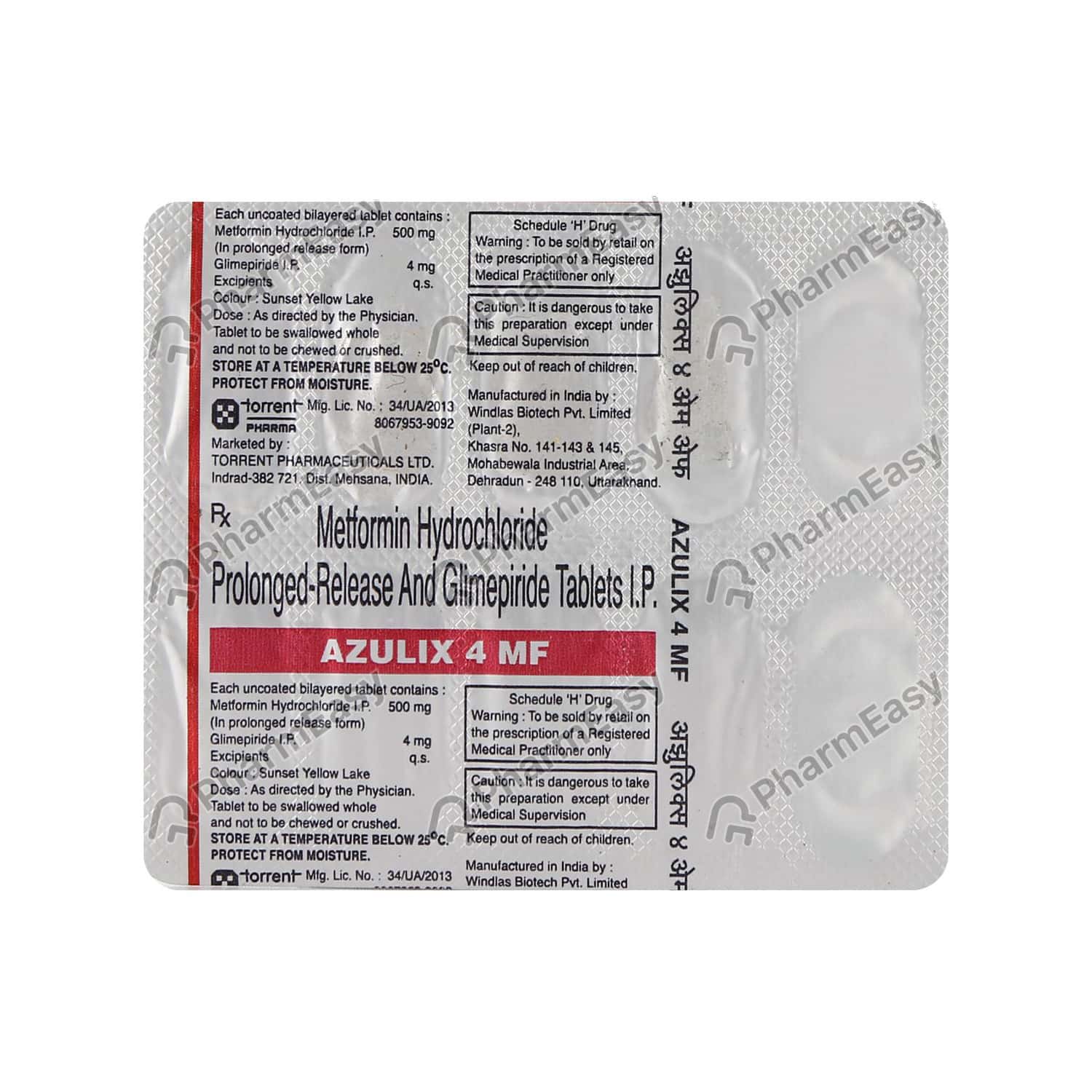 Azulix Mf 4mg Tablet - Uses, Side Effects, Dosage, Composition & Price ...