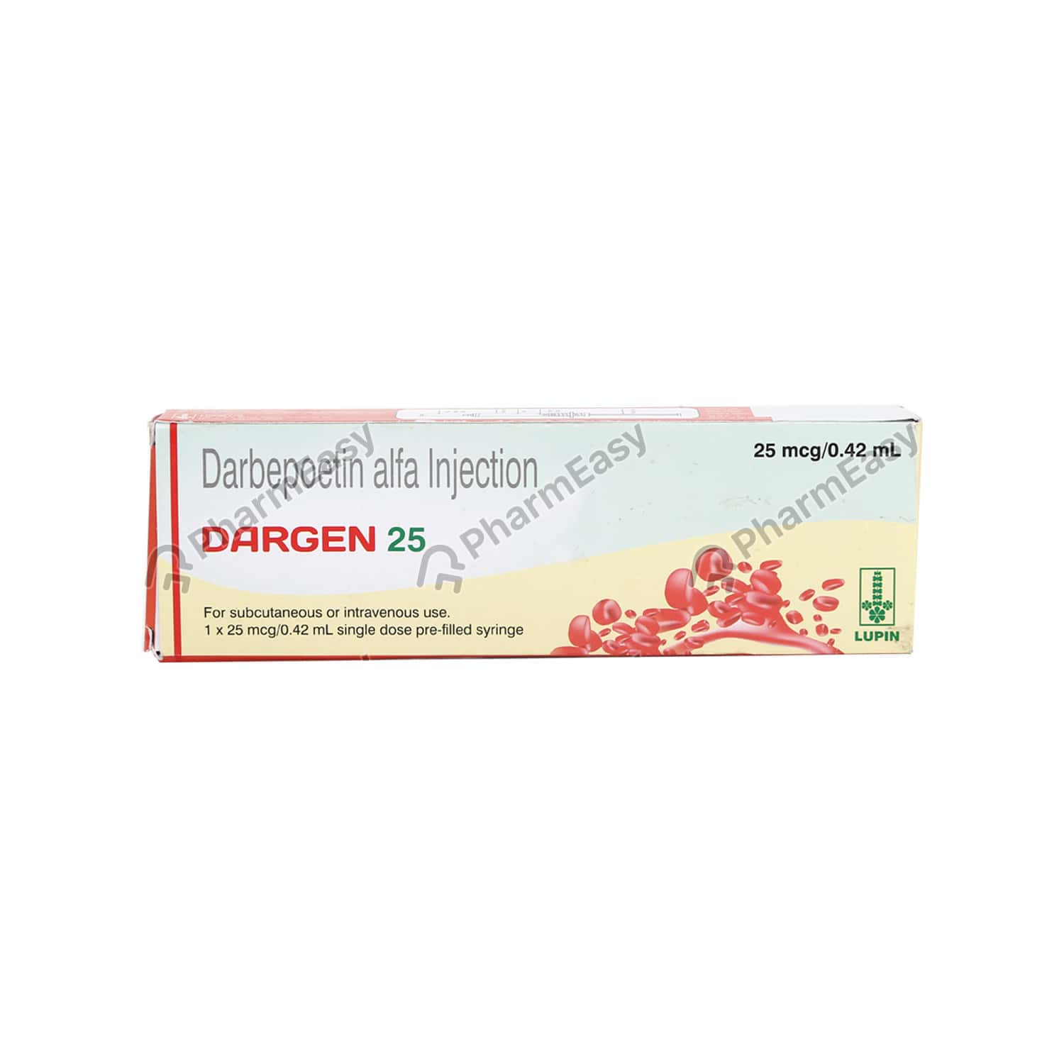 Buy Dargen 25 MCG Injection (0.42) Online at Flat 18% OFF* | PharmEasy