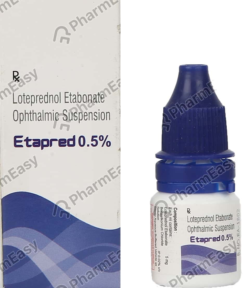 Etapred 0.5 % Eye Drop (5): Uses, Side Effects, Price & Dosage | PharmEasy