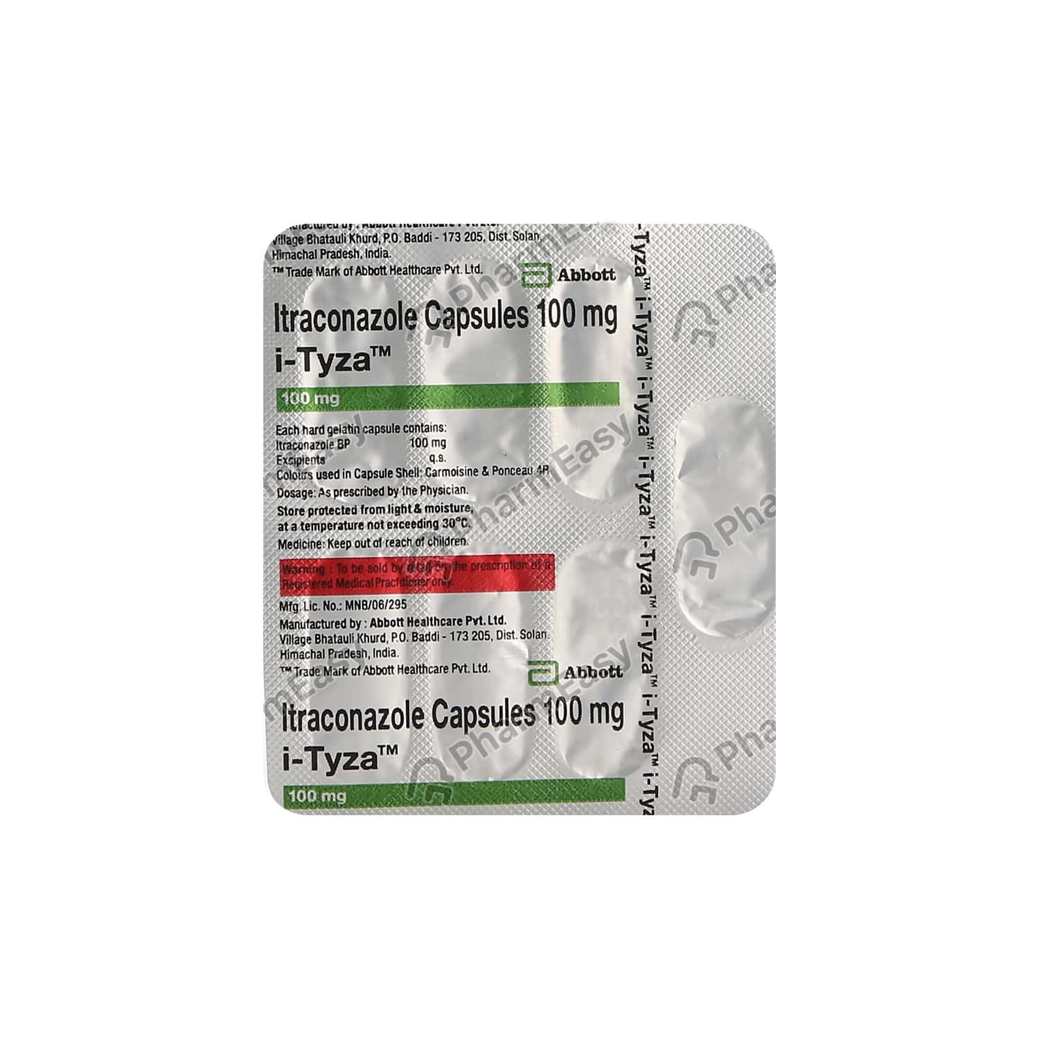 I Tyza 100 MG Capsule (7): Uses, Side Effects, Price & Dosage | PharmEasy