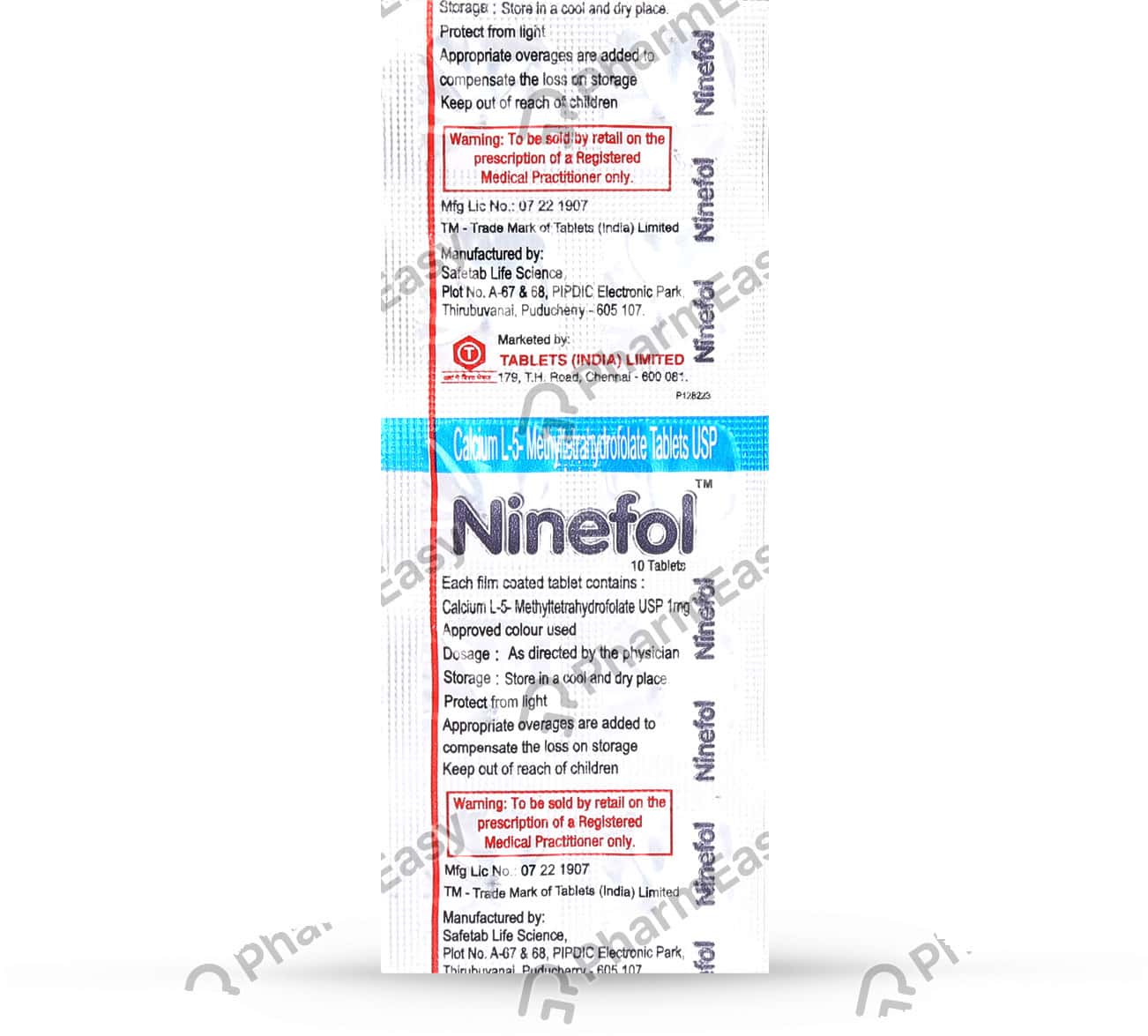 Ninefol 1 MG Tablet (10): Uses, Side Effects, Price & Dosage | PharmEasy