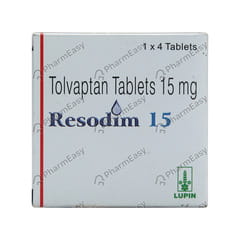 Resodim 15 MG Tablet (4) - Uses, Side Effects, Dosage, Composition ...