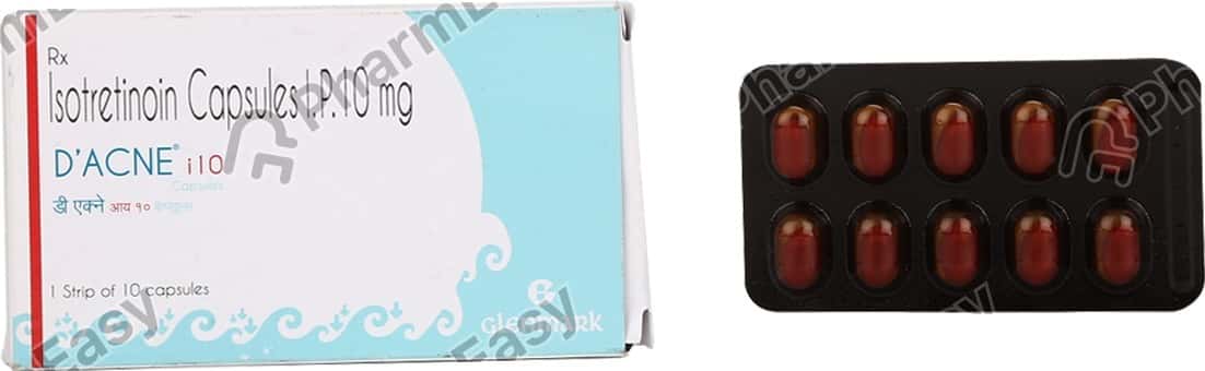 D Acne I 10 MG Capsule (10): Uses, Side Effects, Price & Dosage | PharmEasy