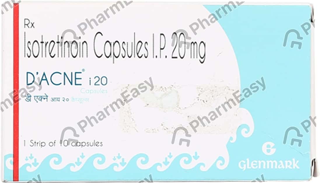 D Acne I 20 MG Capsule (10): Uses, Side Effects, Price & Dosage | PharmEasy
