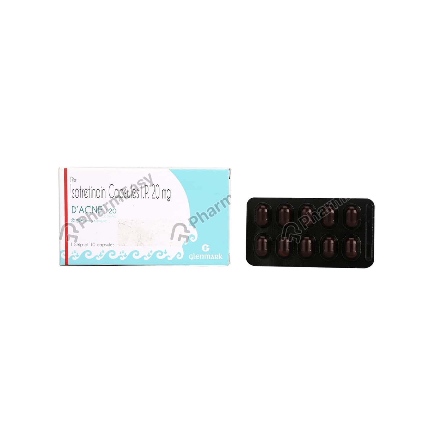 D Acne I 20 MG Capsule (10) - Uses, Side Effects, Dosage, Composition ...