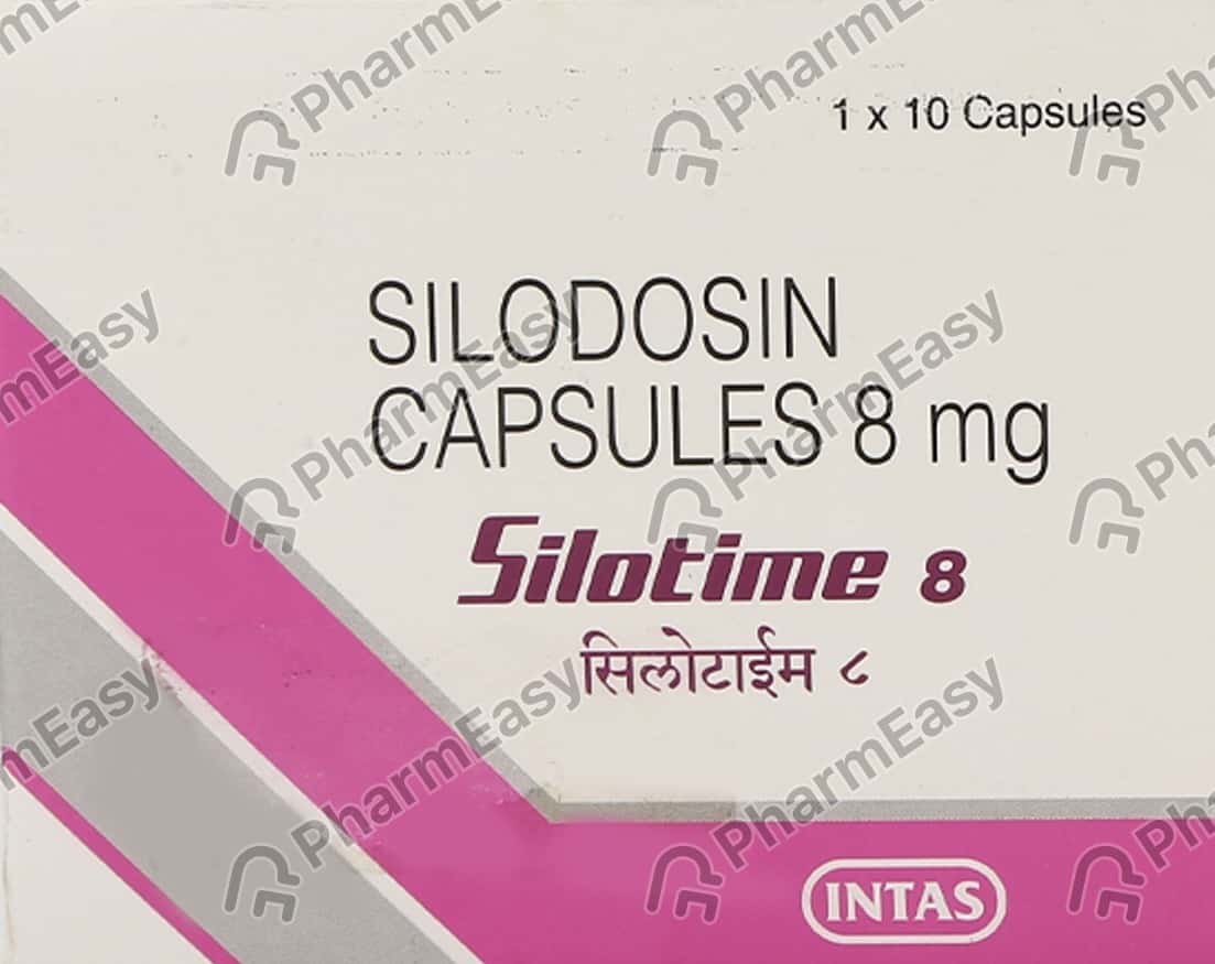 Silotime 8 MG Capsule (10): Uses, Side Effects, Price & Dosage | PharmEasy