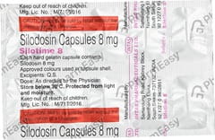 Silotime 8 MG Capsule (10): Uses, Side Effects, Price & Dosage | PharmEasy