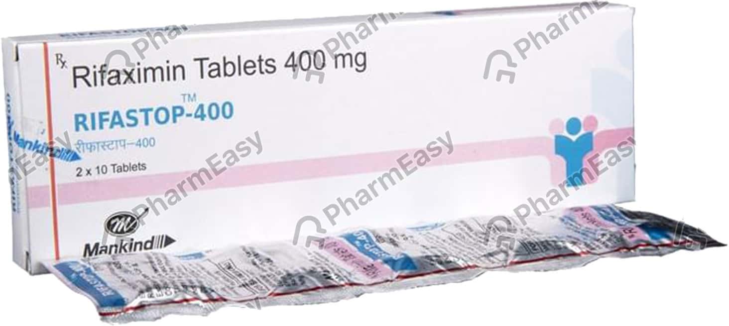 Rifastop 400 MG Tablet (10): Uses, Side Effects, Price & Dosage | PharmEasy