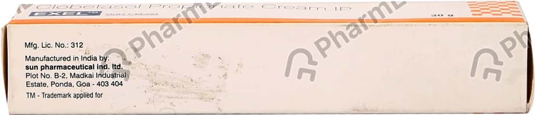 Exel 0.05 % Cream (30): Uses, Side Effects, Price & Dosage | PharmEasy