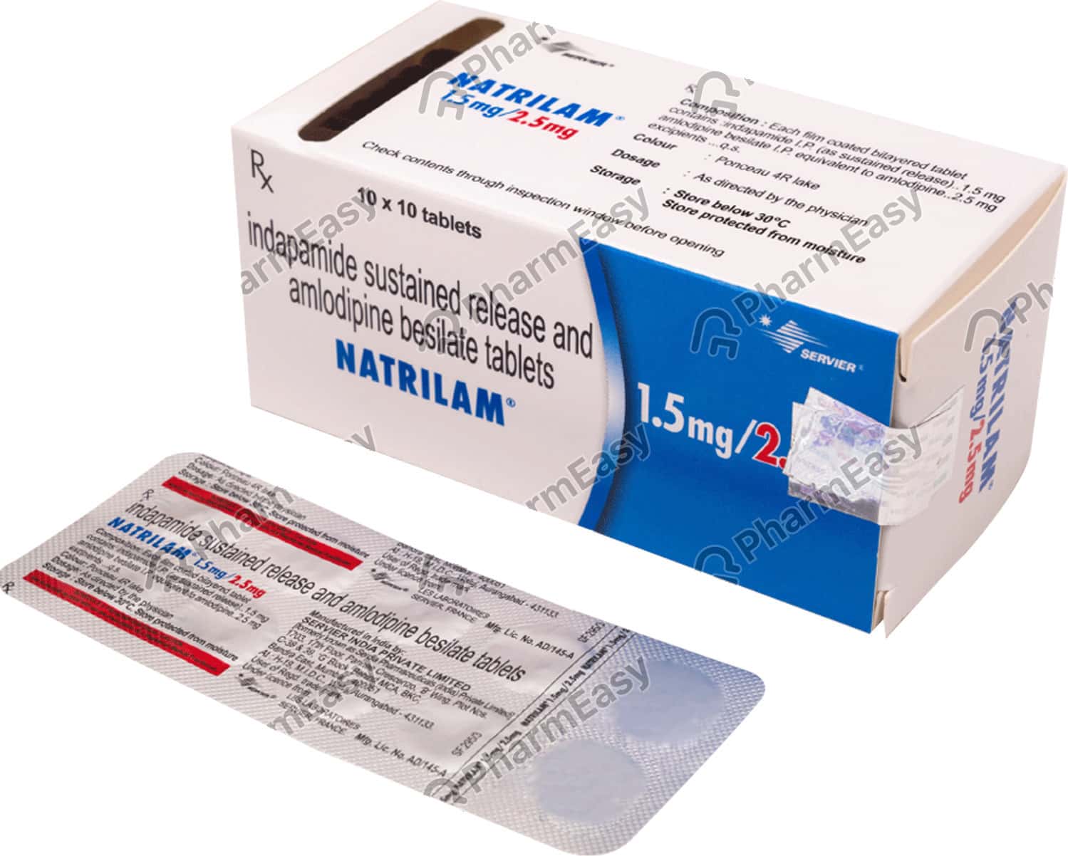 Buy Natrilam 2.5mg Tablet Online at Flat 15% OFF | PharmEasy