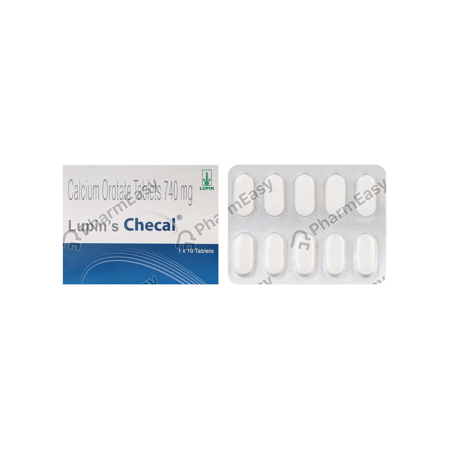 Checal 740 MG Tablet (10) - Uses, Side Effects, Dosage, Composition ...