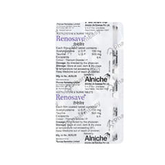 Renosave Tablet - Uses, Side Effects, Dosage, Composition & Price ...