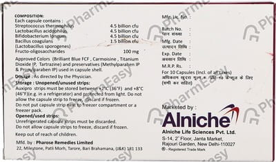 Buy Auxipro Strip Of 10 Capsules Online at Flat 15% OFF | PharmEasy