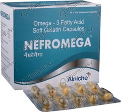 Buy Nefromega Strip Of 10 Capsules Online at Flat 15% OFF | PharmEasy
