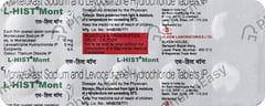 L-Hist Mont Tablet: Uses, Side Effects, Price, Dosage & More Info ...