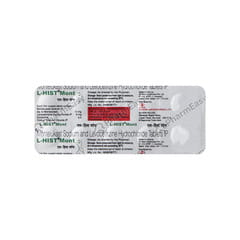 L Hist Mont Tab - Uses, Side Effects, Dosage, Composition & Price ...