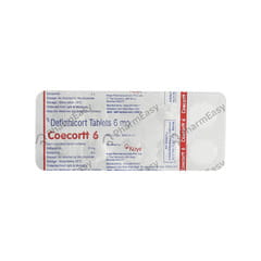 Coecortt 6 MG Tablet (10) - Uses, Side Effects, Dosage, Composition ...