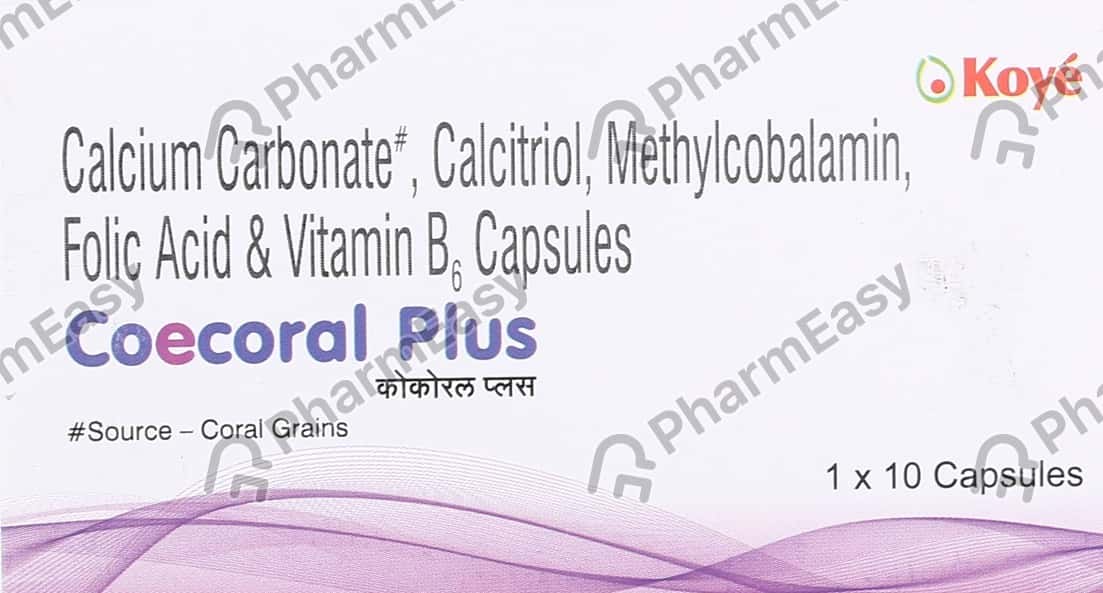 Buy Coecoral Plus Capsule Online at Flat 15% OFF | PharmEasy