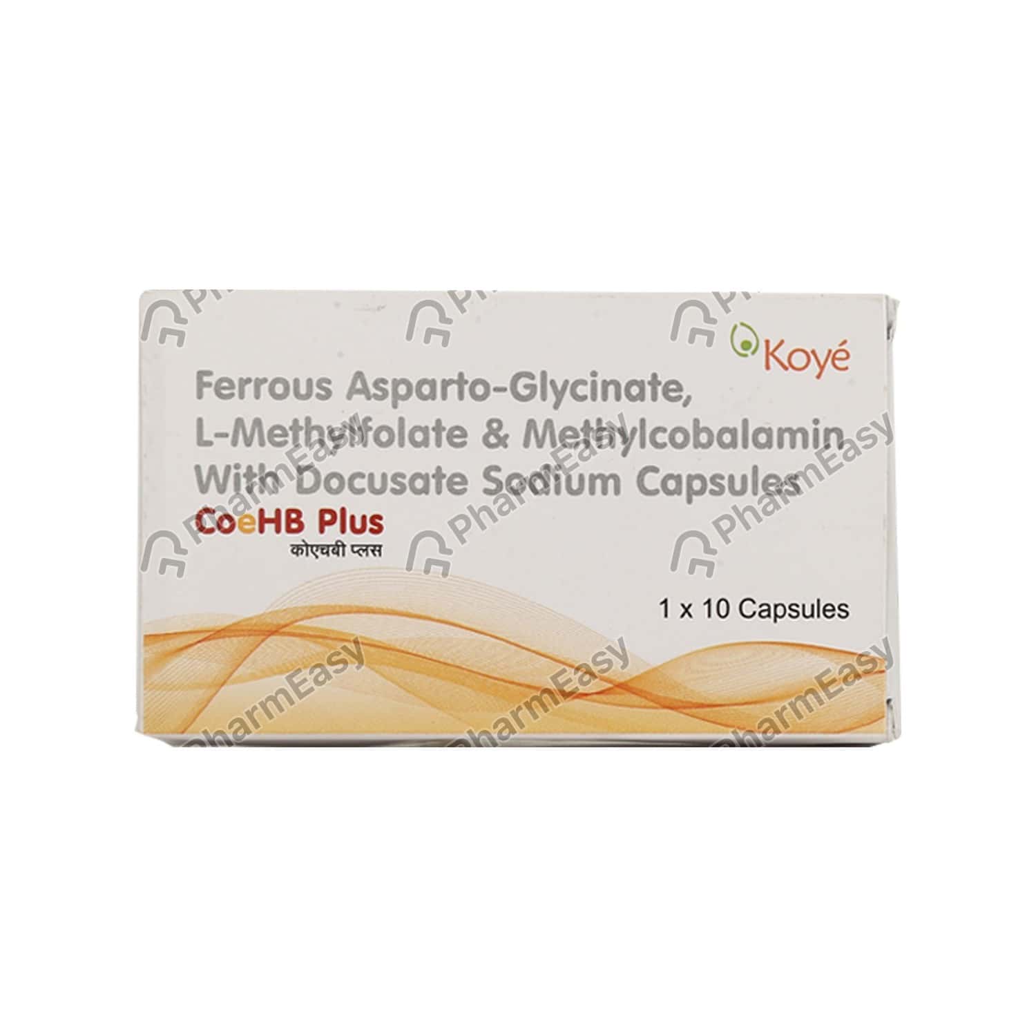 Buy Coehb Plus Strip Of 10 Capsules Online at Flat 15% OFF | PharmEasy