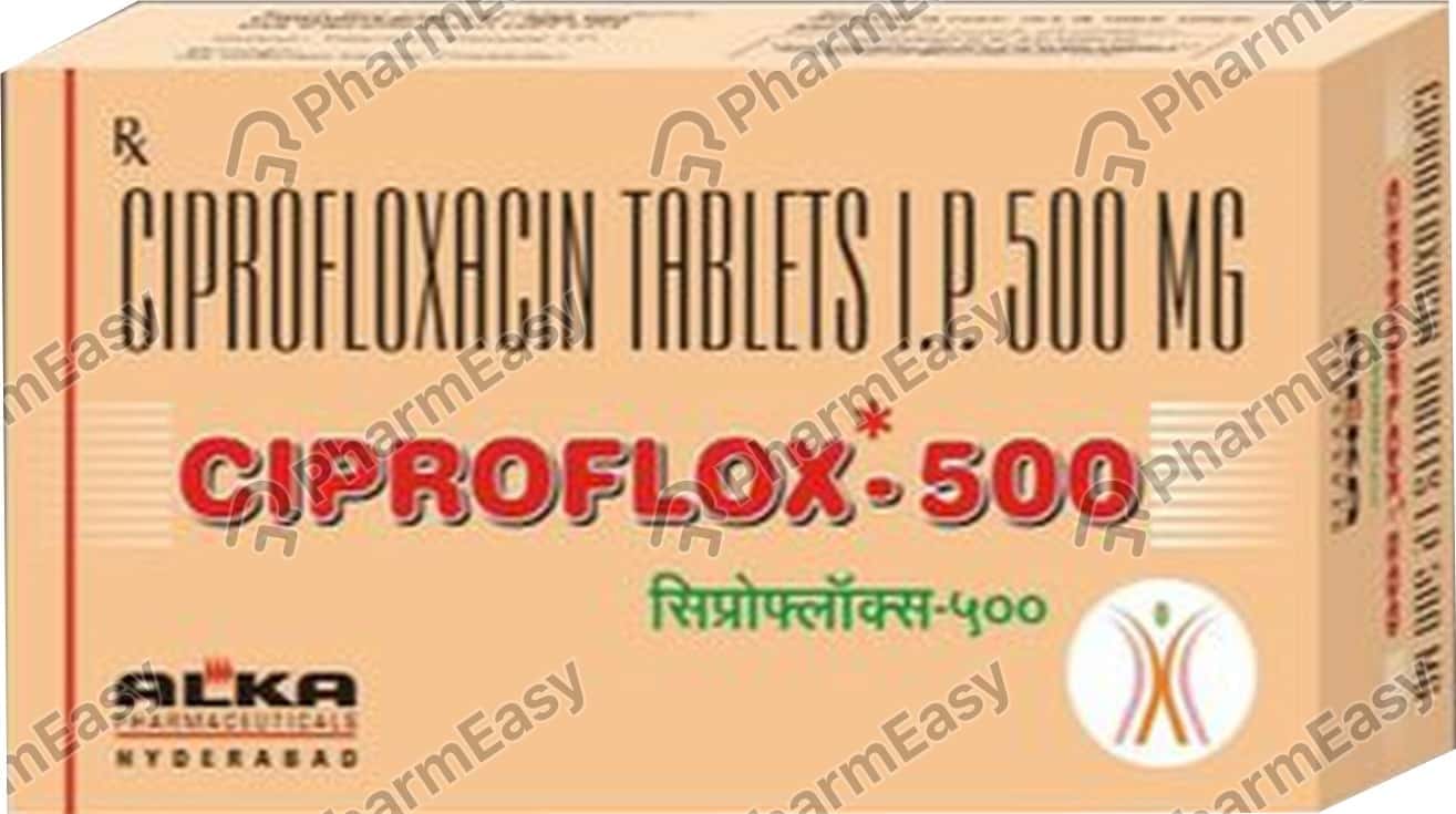 Ciproflox 500 MG Tablet (10): Uses, Side Effects, Price & Dosage | PharmEasy