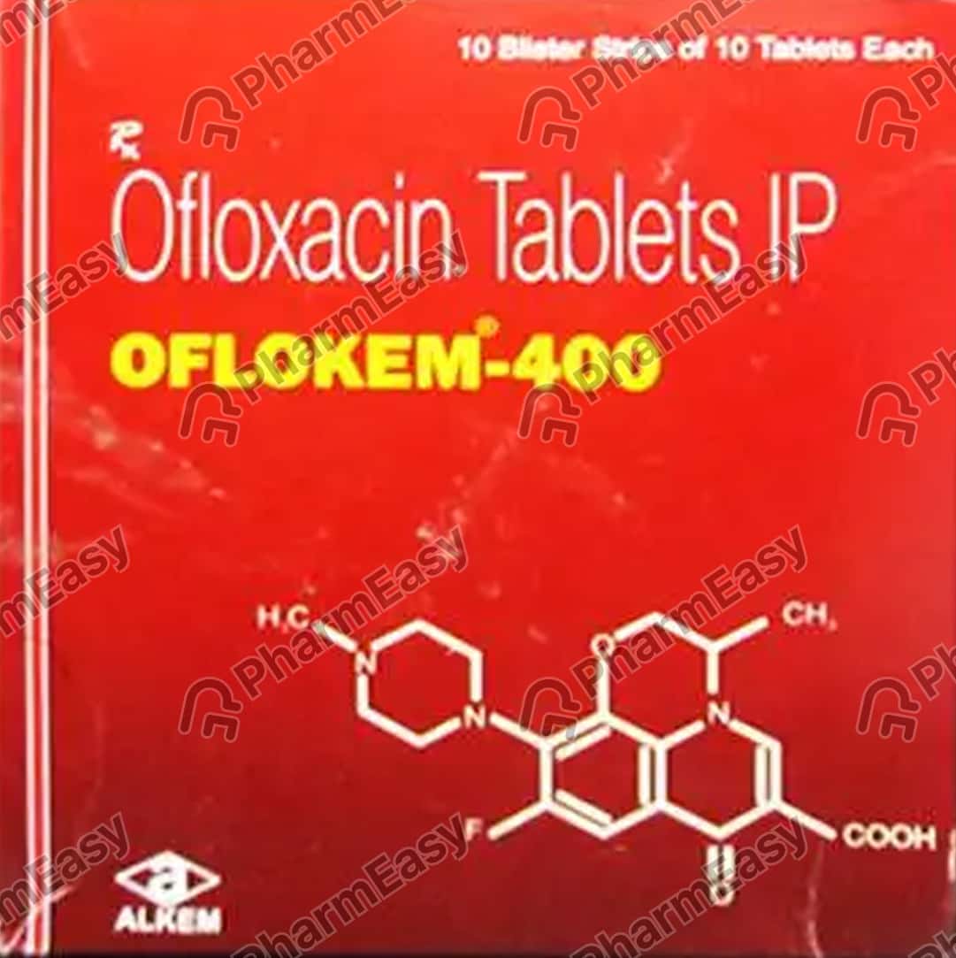 Oflokem 400 MG Tablet (10): Uses, Side Effects, Price & Dosage | PharmEasy