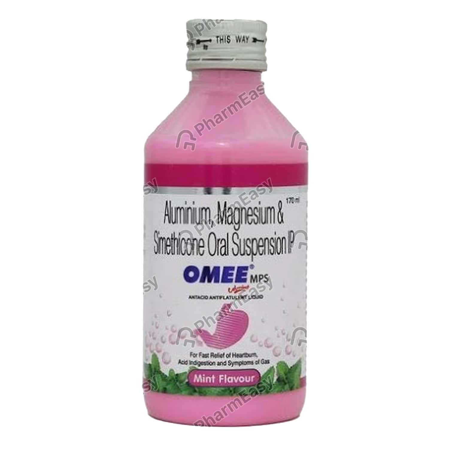 Omee Mps Mint Flavour Bottle Of 170ml Oral Liquid: Uses, Side Effects ...