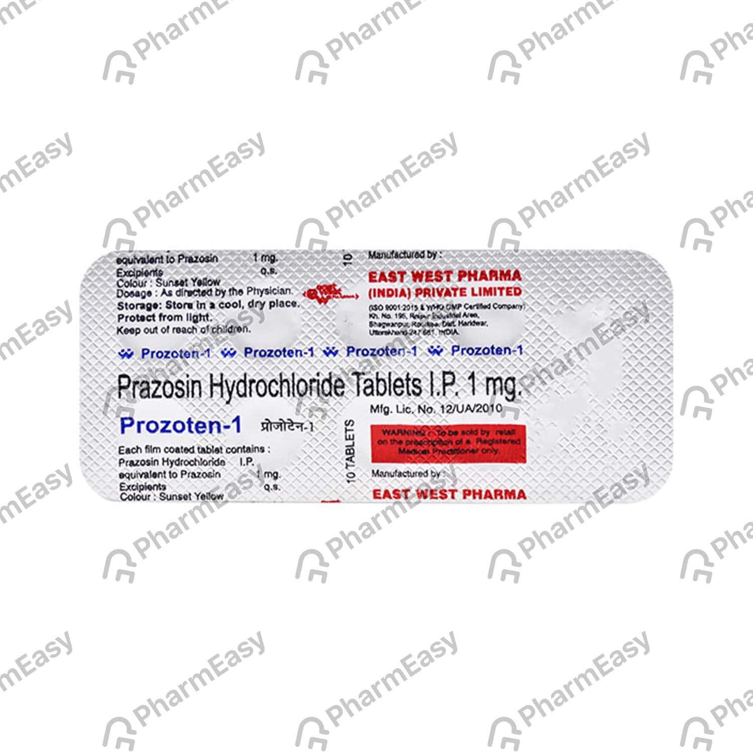 Prozoten 1 MG Tablet (10): Uses, Side Effects, Price & Dosage | PharmEasy