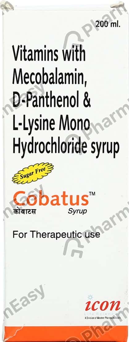 Buy Cobatus Sugar Free Bottle Of 200ml Syrup Online & Save Up to 24% at ...