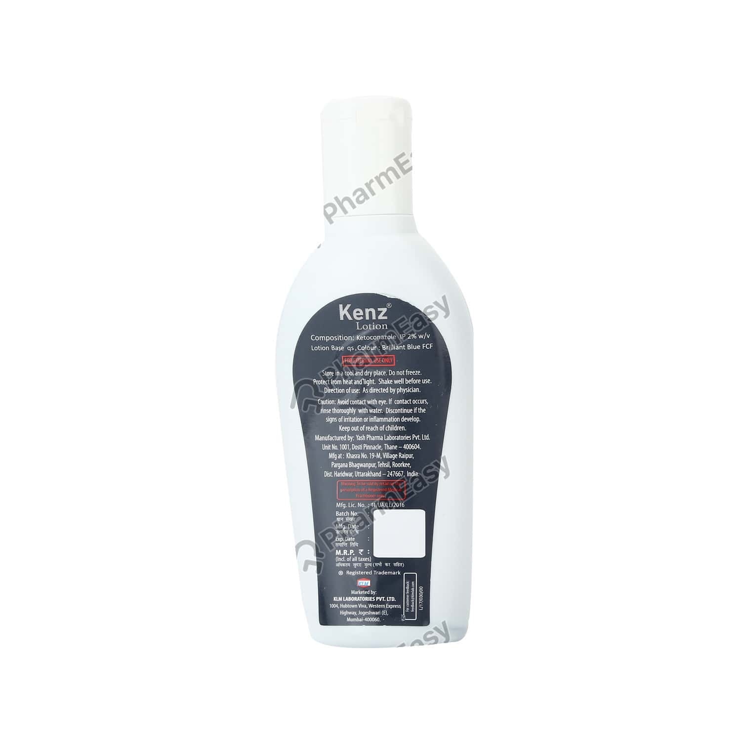 Buy Kenz 2 % Lotion (60) Online at Flat 18% OFF* | PharmEasy