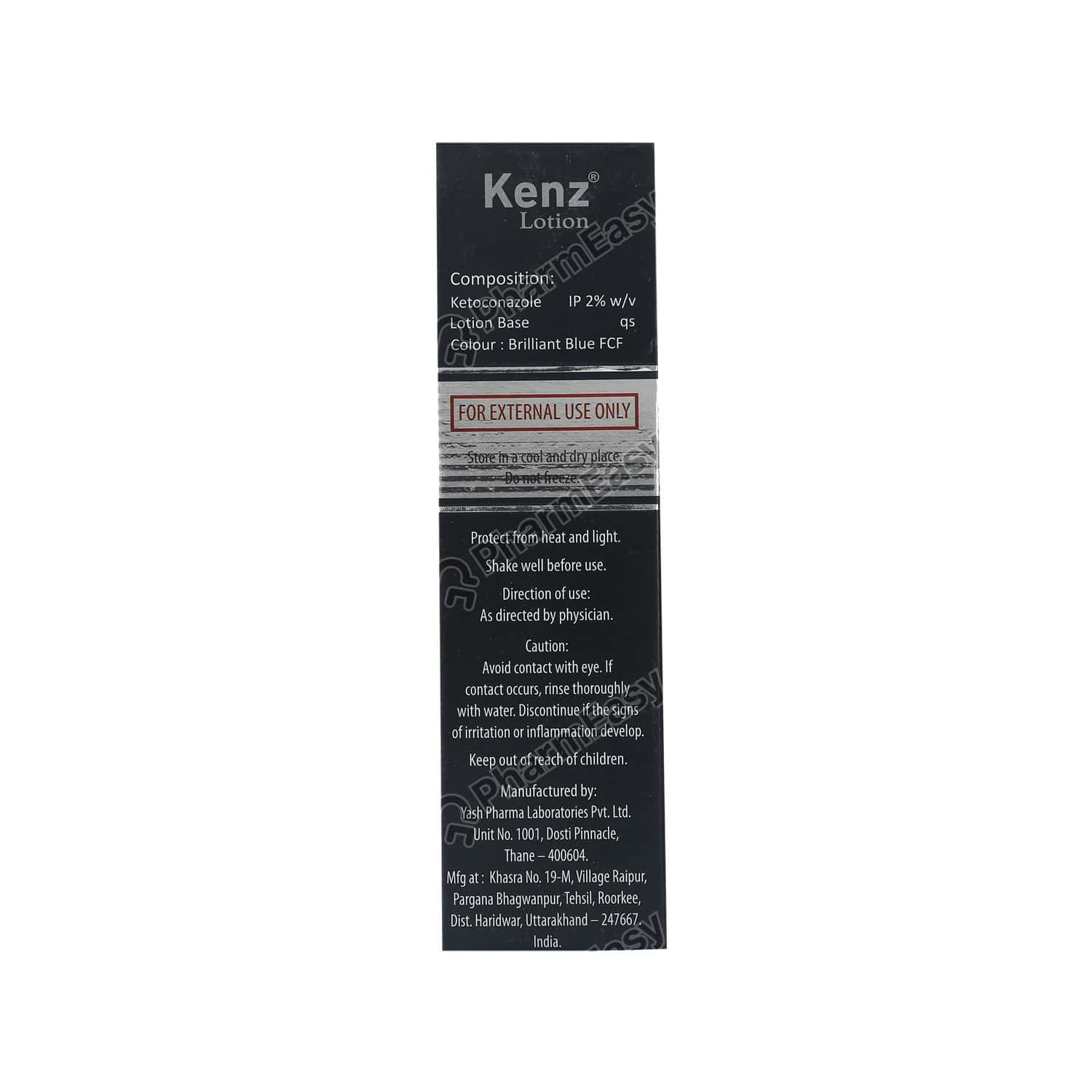 Buy Kenz 2 % Lotion (60) Online at Flat 18% OFF* | PharmEasy