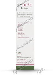 Zydip C Bottle Of 30ml Lotion: Uses, Side Effects, Price & Dosage ...