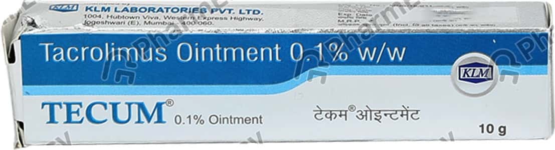 Tecum 0.1 %W/W Ointment (10): Uses, Side Effects, Price & Dosage ...