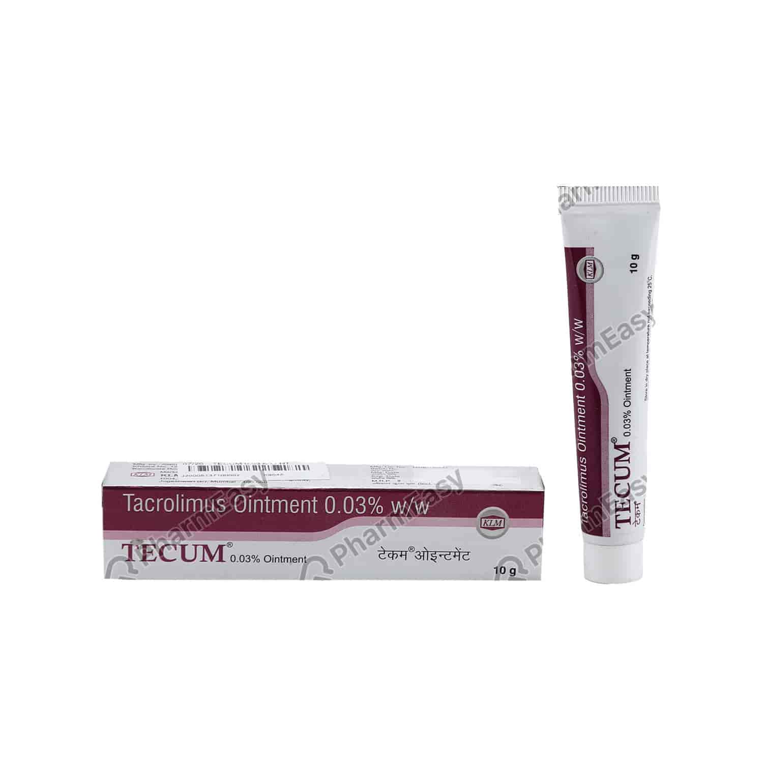 Buy Tecum 0.03% Oint Online at Flat 18% OFF* | PharmEasy