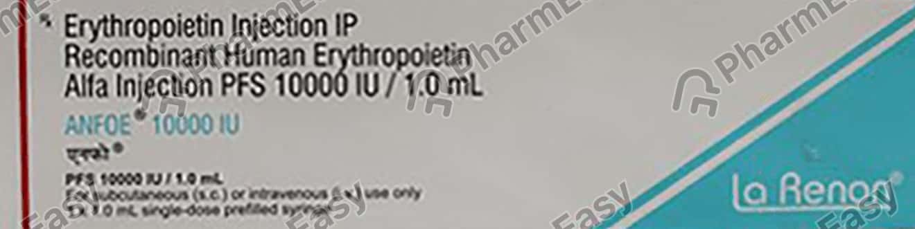 Anfoe 10000 IU Injection (1): Uses, Side Effects, Price & Dosage ...